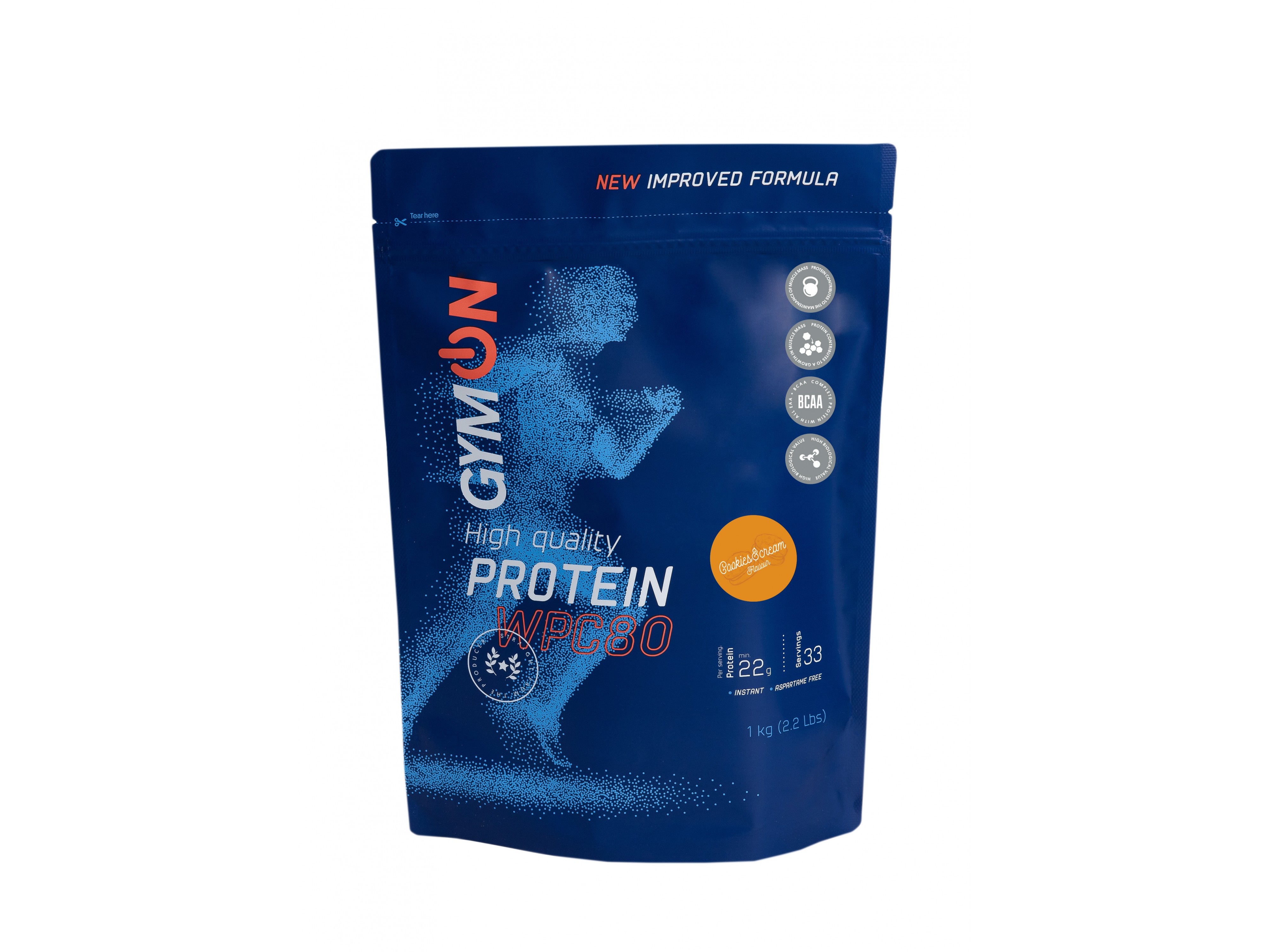 GymON | Pure whey protein concentrate | Instant